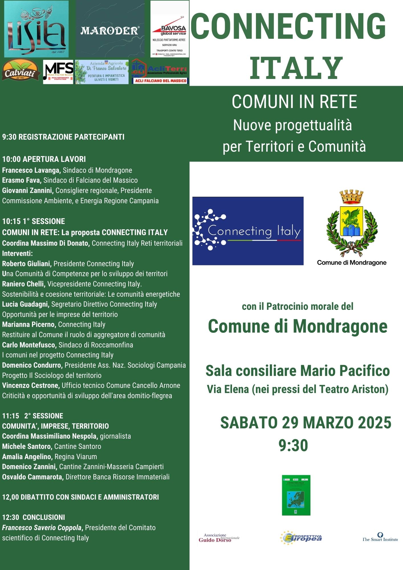 A Mondragone con i Comuni, le imprese e il territorio | EuropaLAB